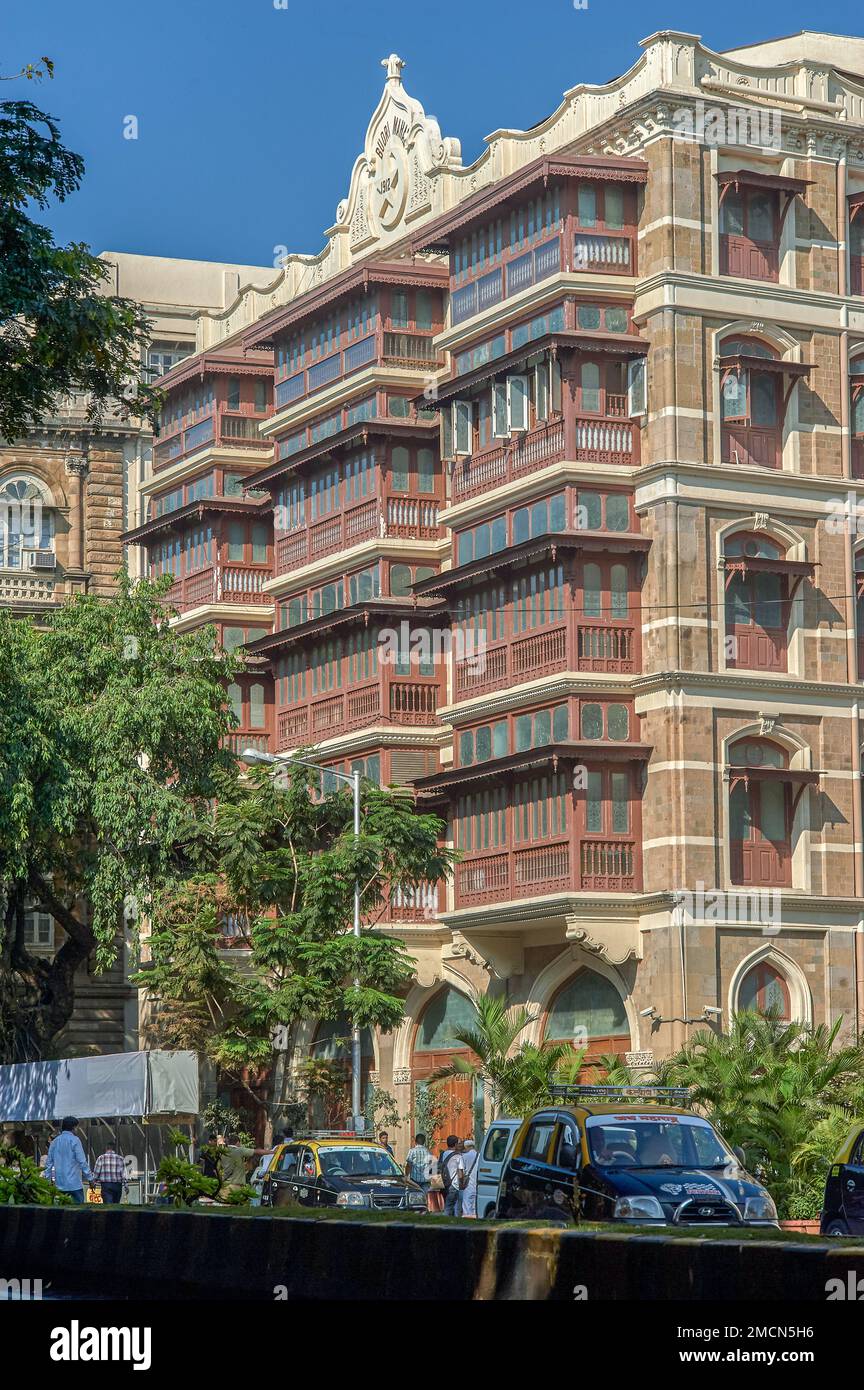 03 08 2014 Vintage Old 1912 Budri Mahal on Dr D N Road Fort Mumbai ...