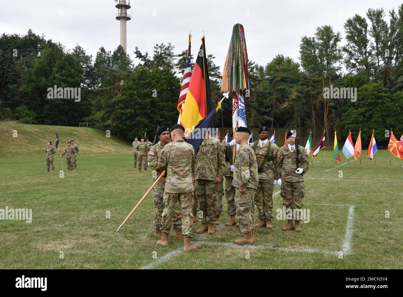 Maj. Gen. Michael D. Wickman, U.S. Army Europe and Africa deputy ...