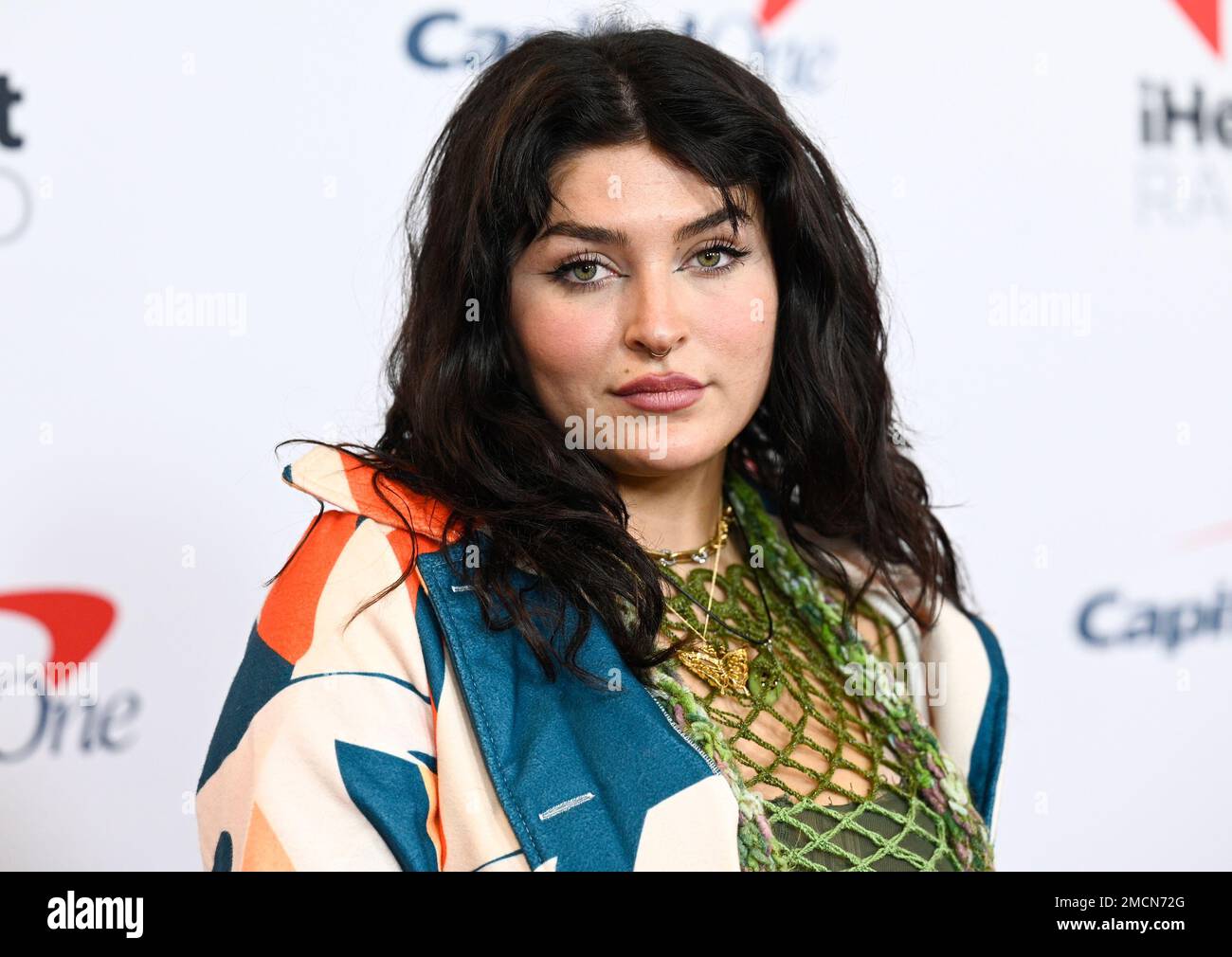 Emmy Meli attends Z100's iHeartRadio Jingle Ball at Madison Square ...