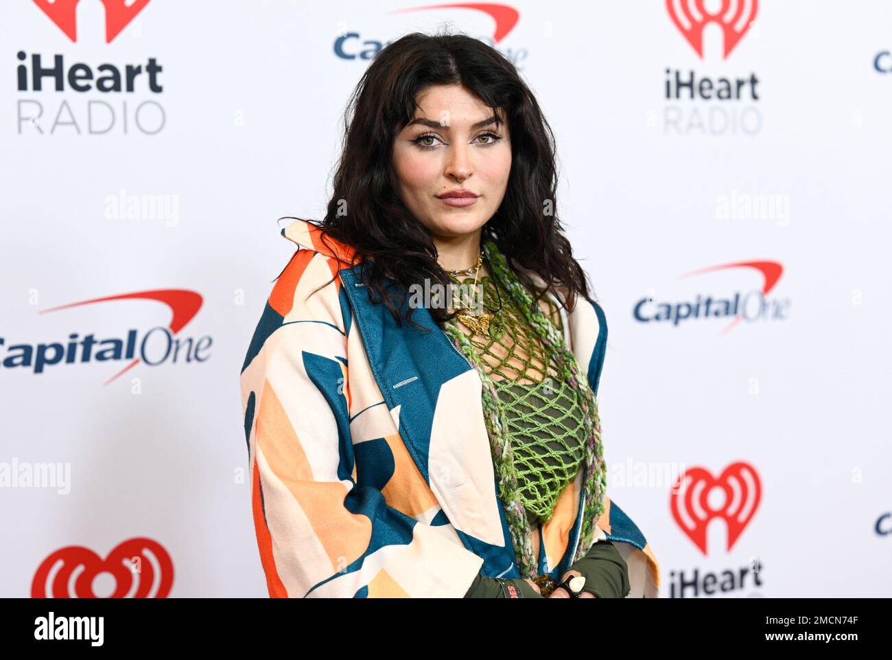 Emmy Meli attends Z100's iHeartRadio Jingle Ball at Madison Square ...