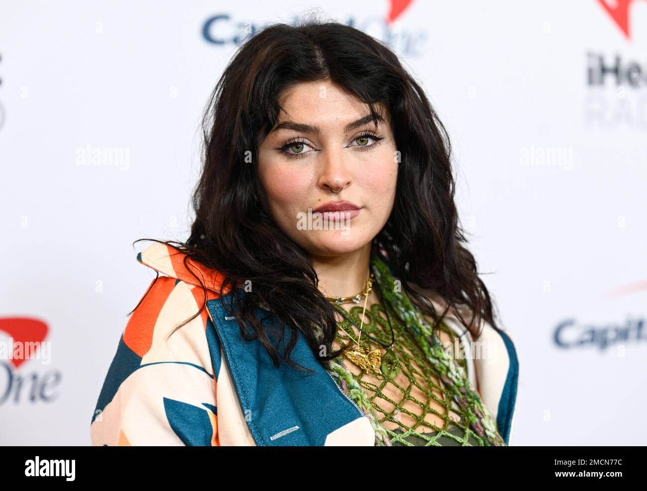Emmy Meli attends Z100's iHeartRadio Jingle Ball at Madison Square ...