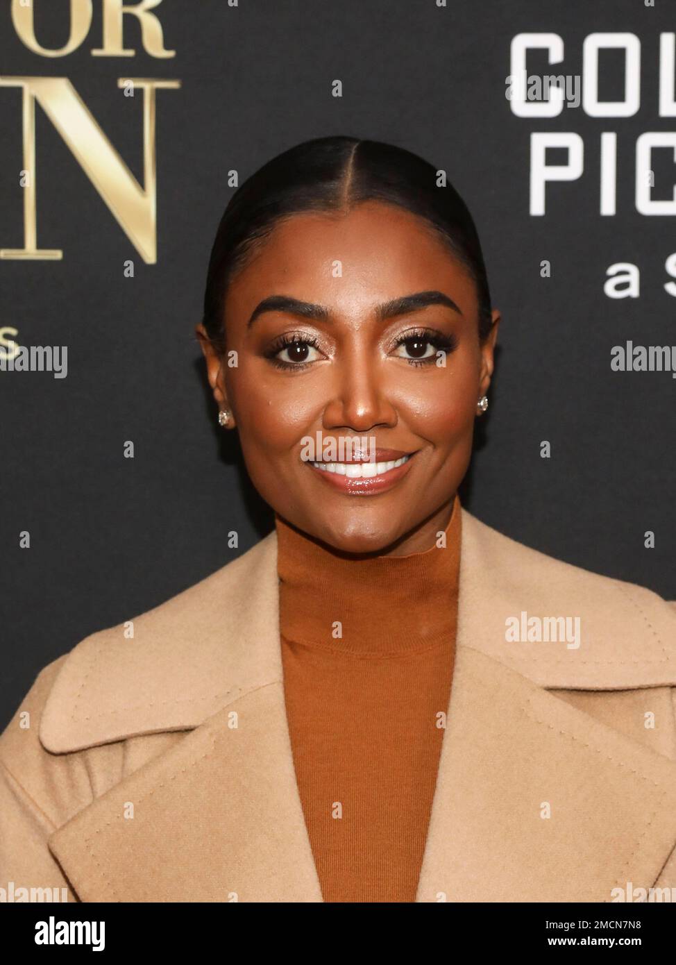 Actor Patina Miller attends the world premiere of "A Journal for Jordan ...