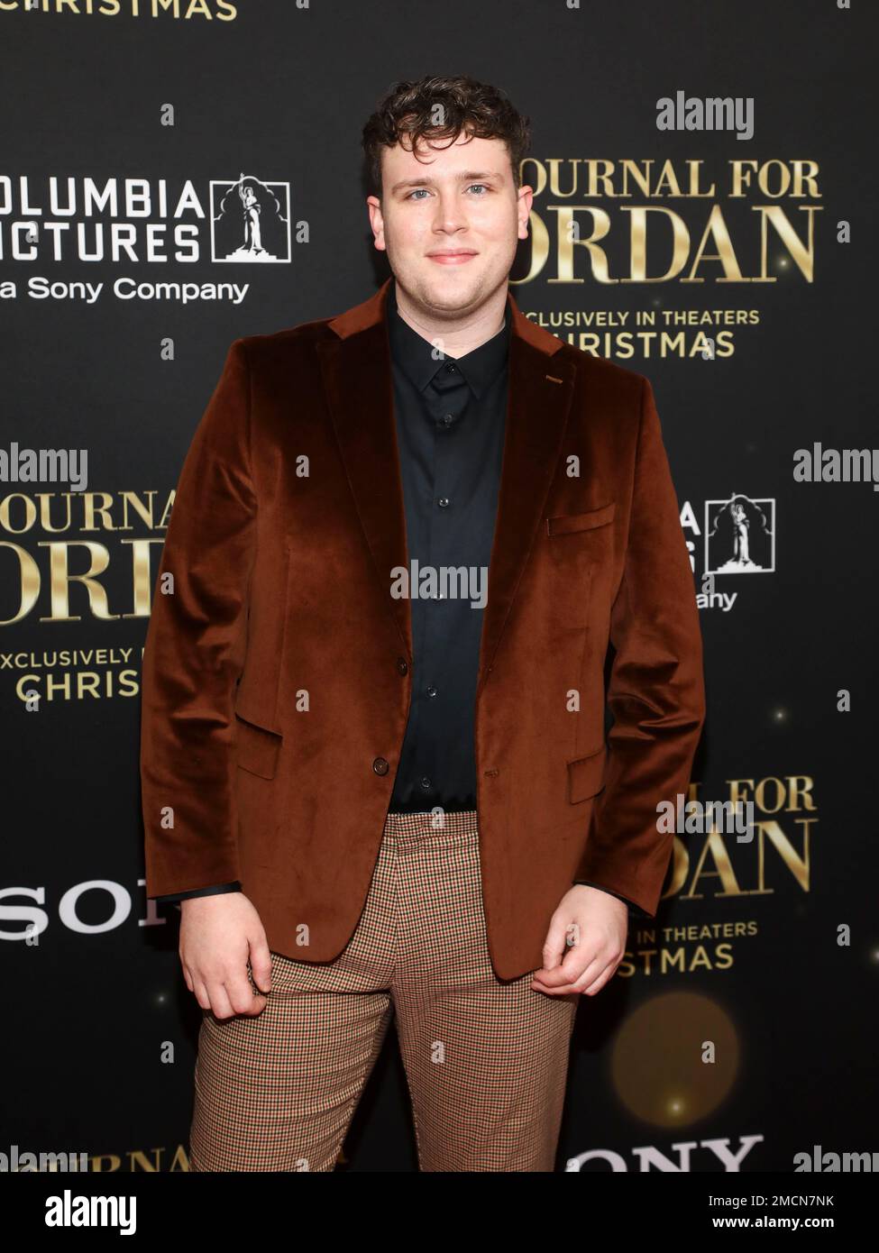 Actor Grey Henson attends the world premiere of "A Journal for Jordan ...