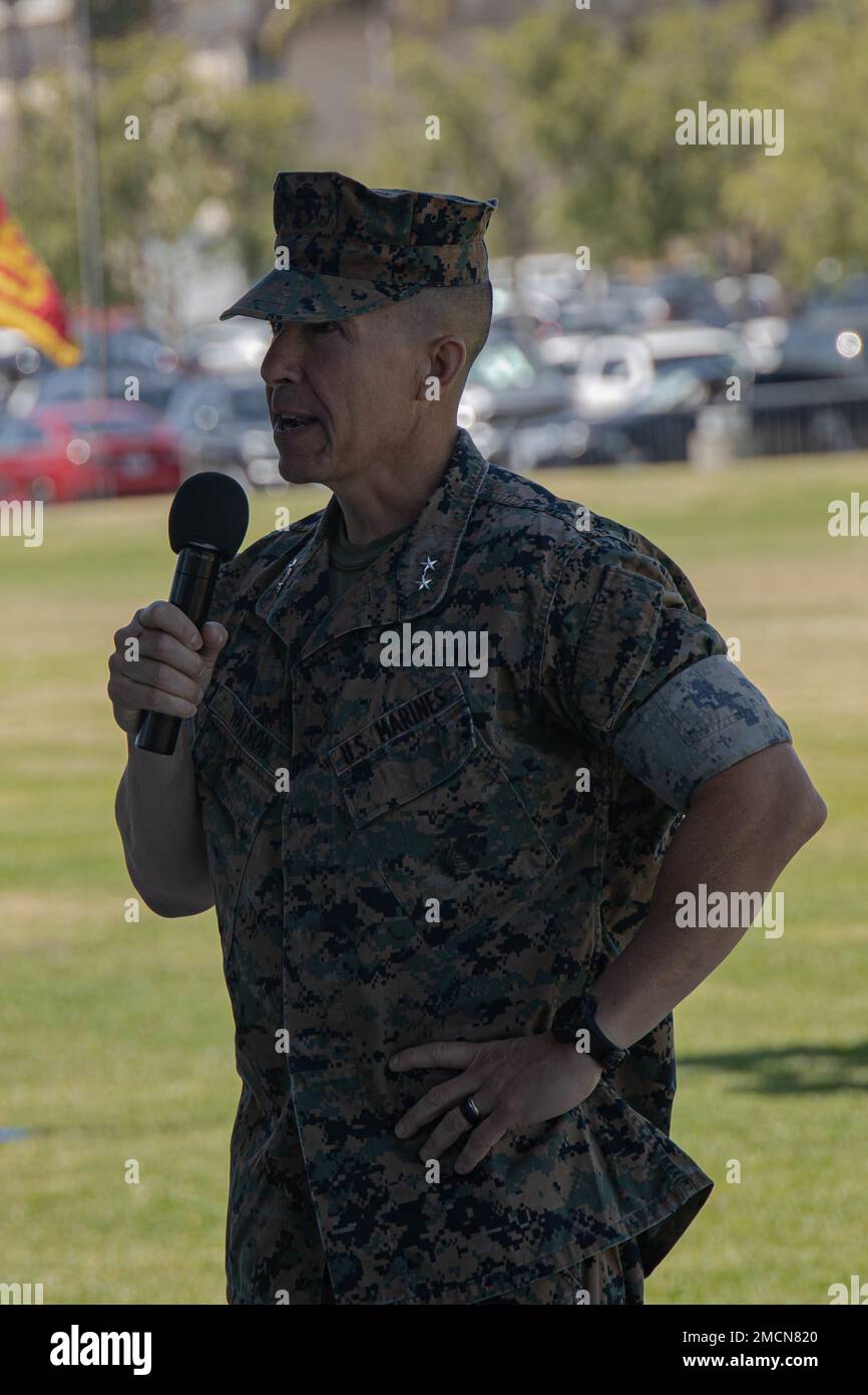U.S. Marine Corps Maj. Gen. Benjamin T. Watson, the incoming commanding ...