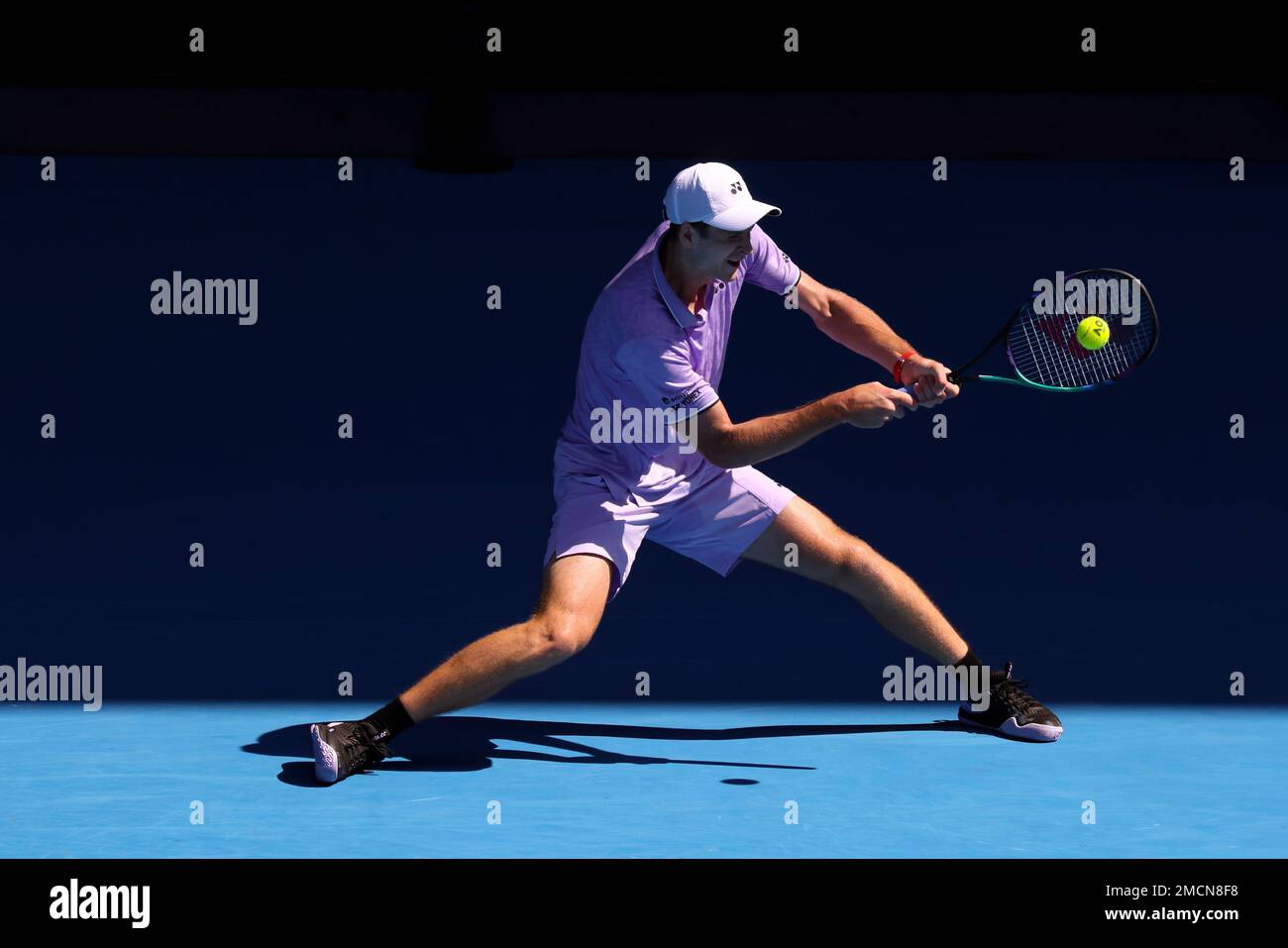 Melbourne, Victoria, Australia. 22nd Jan, 2023. MELBOURNE, AUSTRALIA - JANUARY 22: Hubert ...