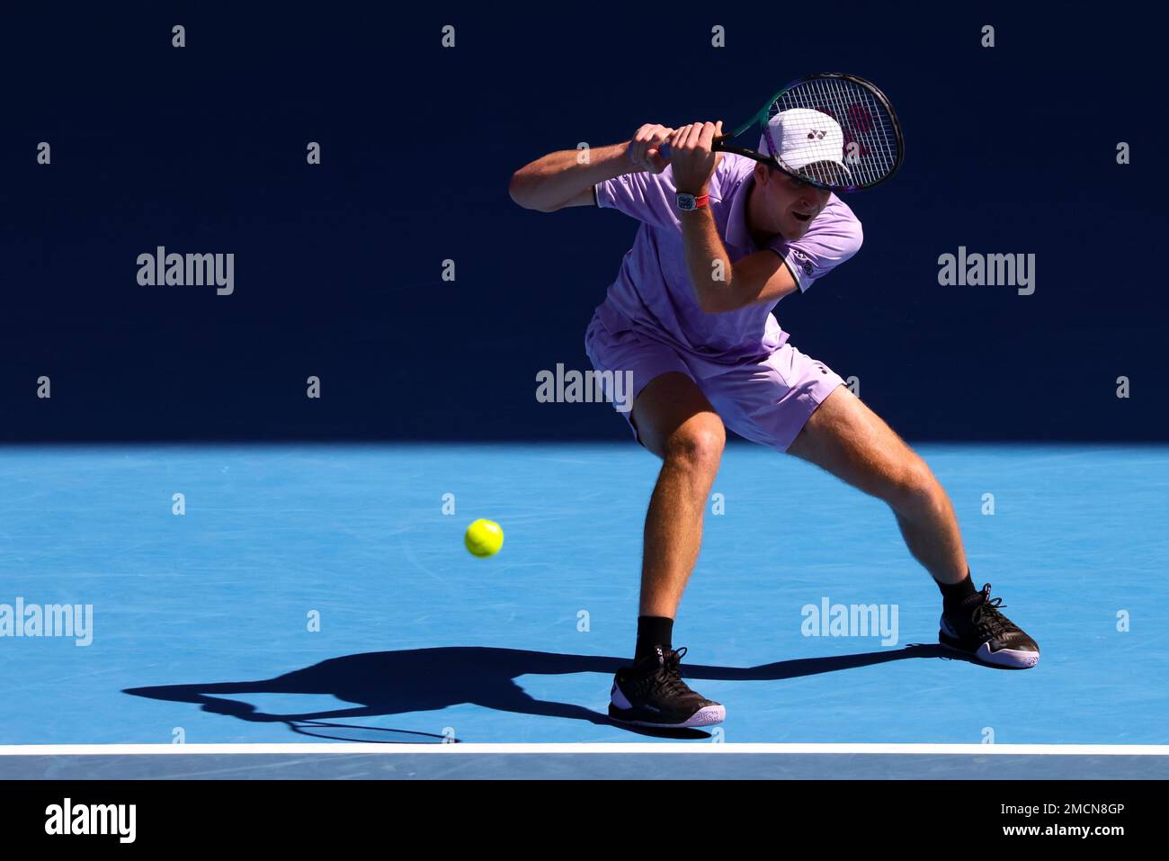 Melbourne, Victoria, Australia. 22nd Jan, 2023. MELBOURNE, AUSTRALIA - JANUARY 22: Hubert ...
