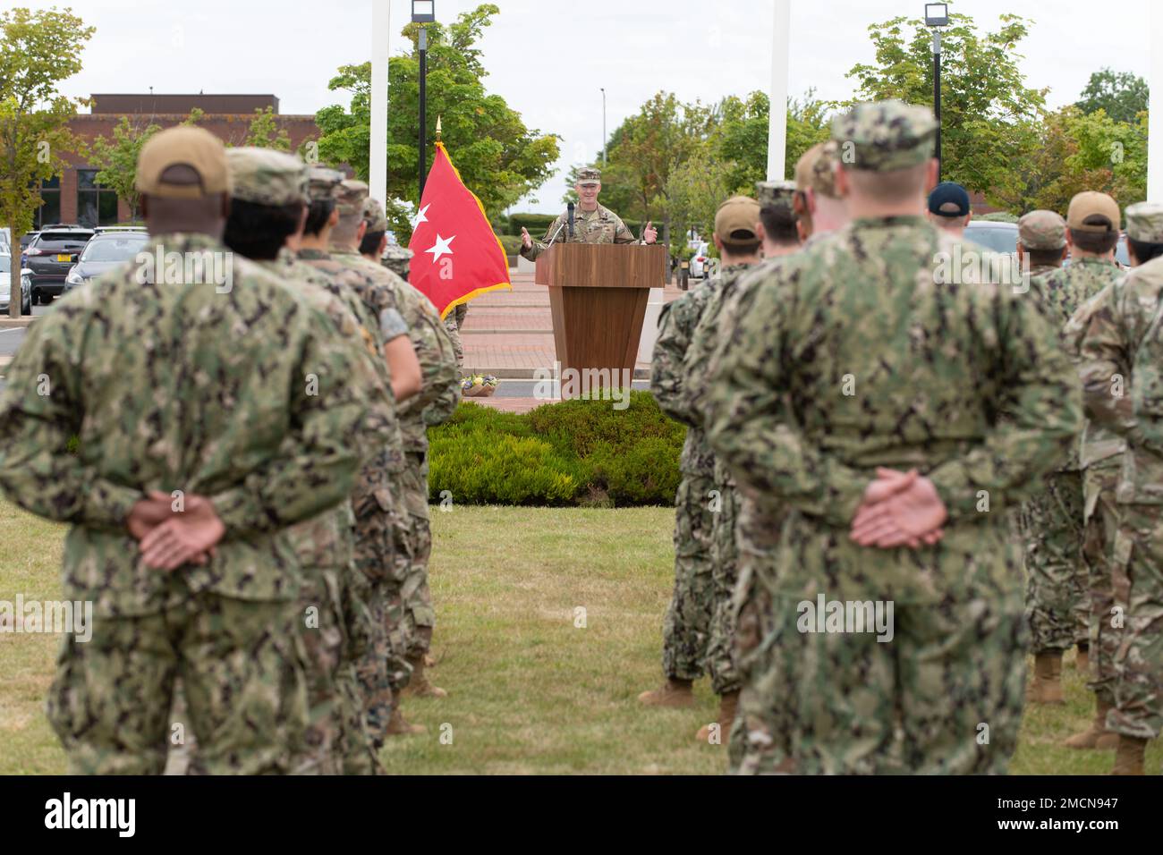 U.S. Army Maj. Gen. Timothy D. Brown, U.S. European Command director of ...