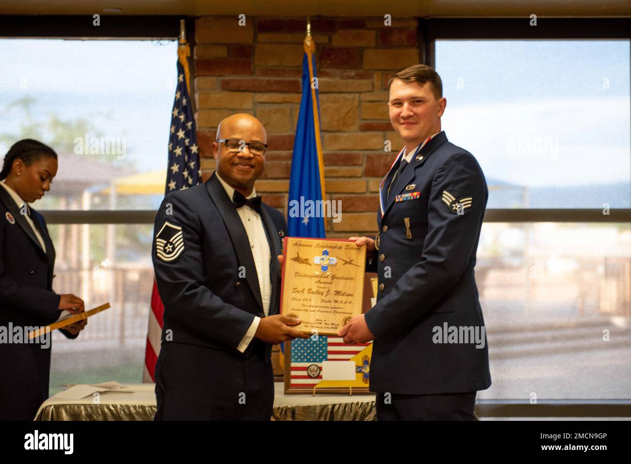Senior Airman Bailey J. Melum, Airman Leadership School graduate ...