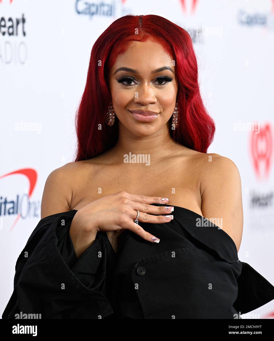 Saweetie attends Z100's iHeartRadio Jingle Ball at Madison Square ...