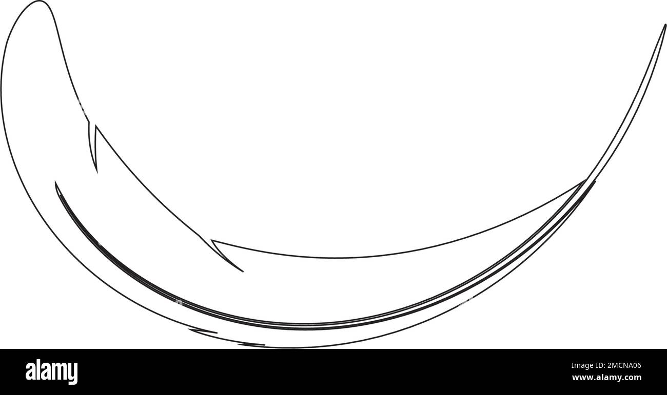 Feather ilustration logo vector template Stock Vector Image & Art - Alamy