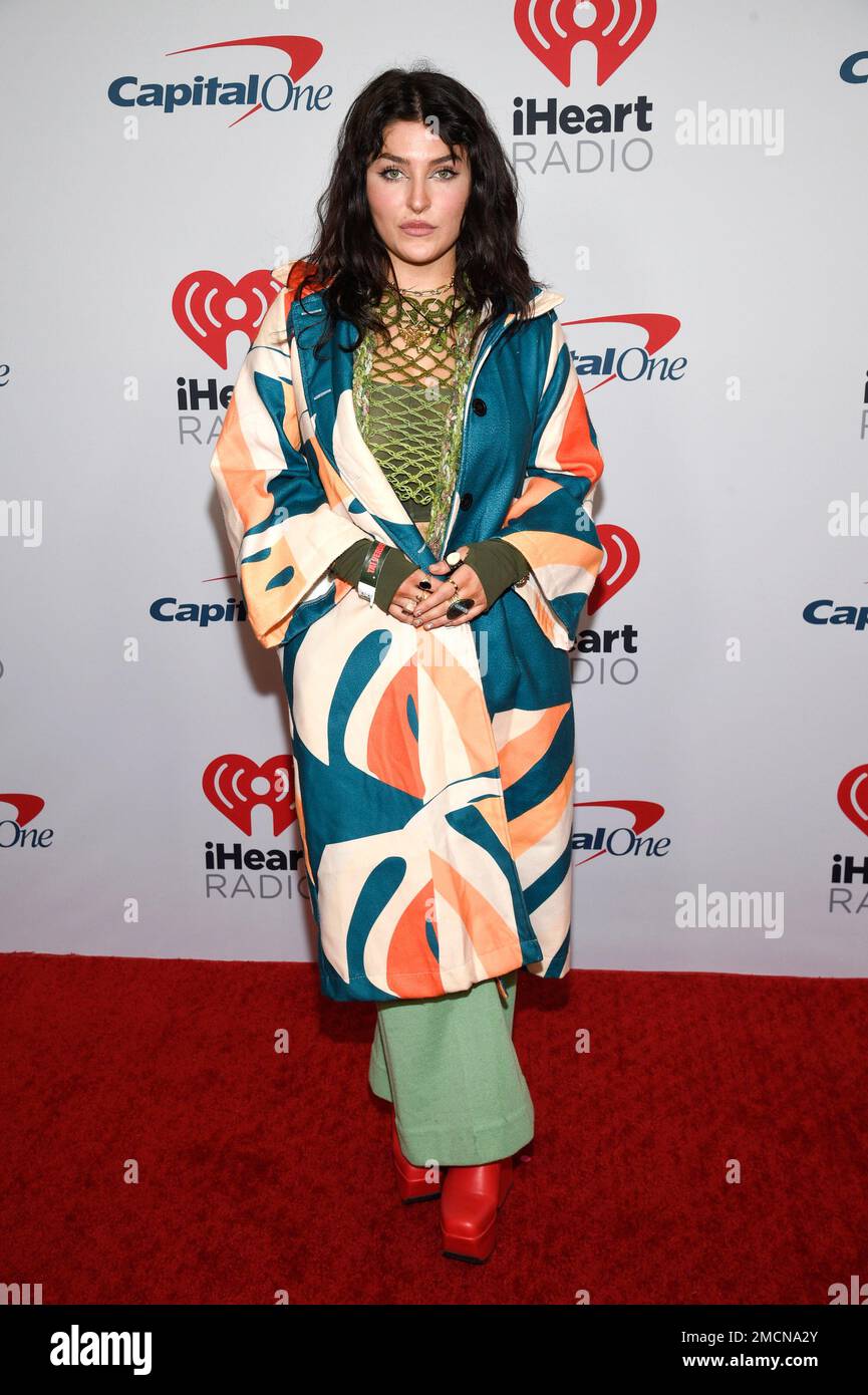 Emmy Meli attends Z100's iHeartRadio Jingle Ball at Madison Square ...