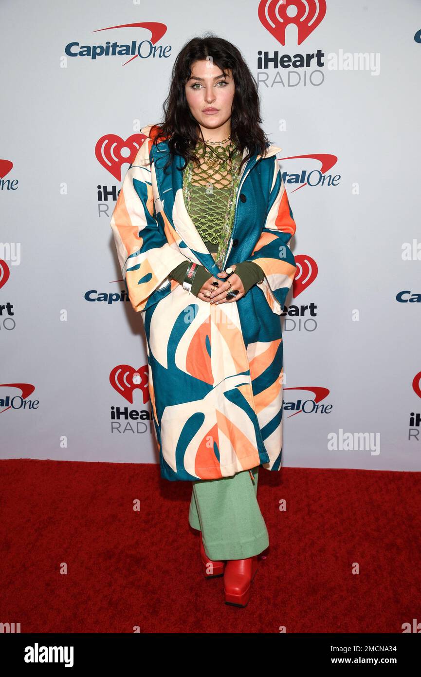 Emmy Meli attends Z100's iHeartRadio Jingle Ball at Madison Square ...