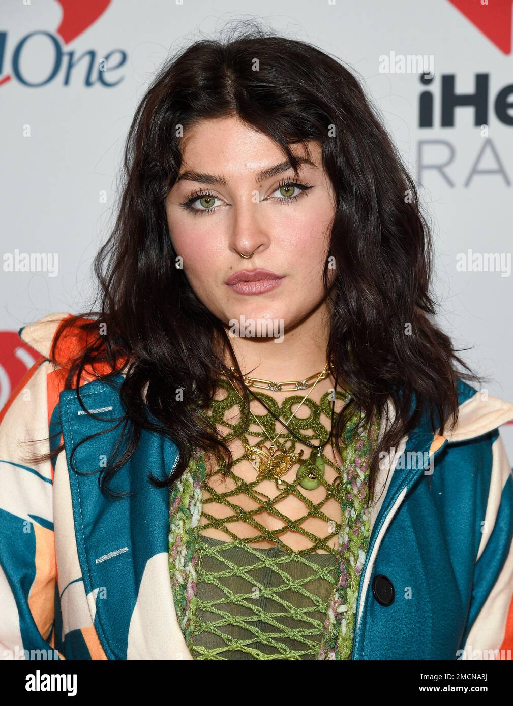 Emmy Meli attends Z100's iHeartRadio Jingle Ball at Madison Square ...