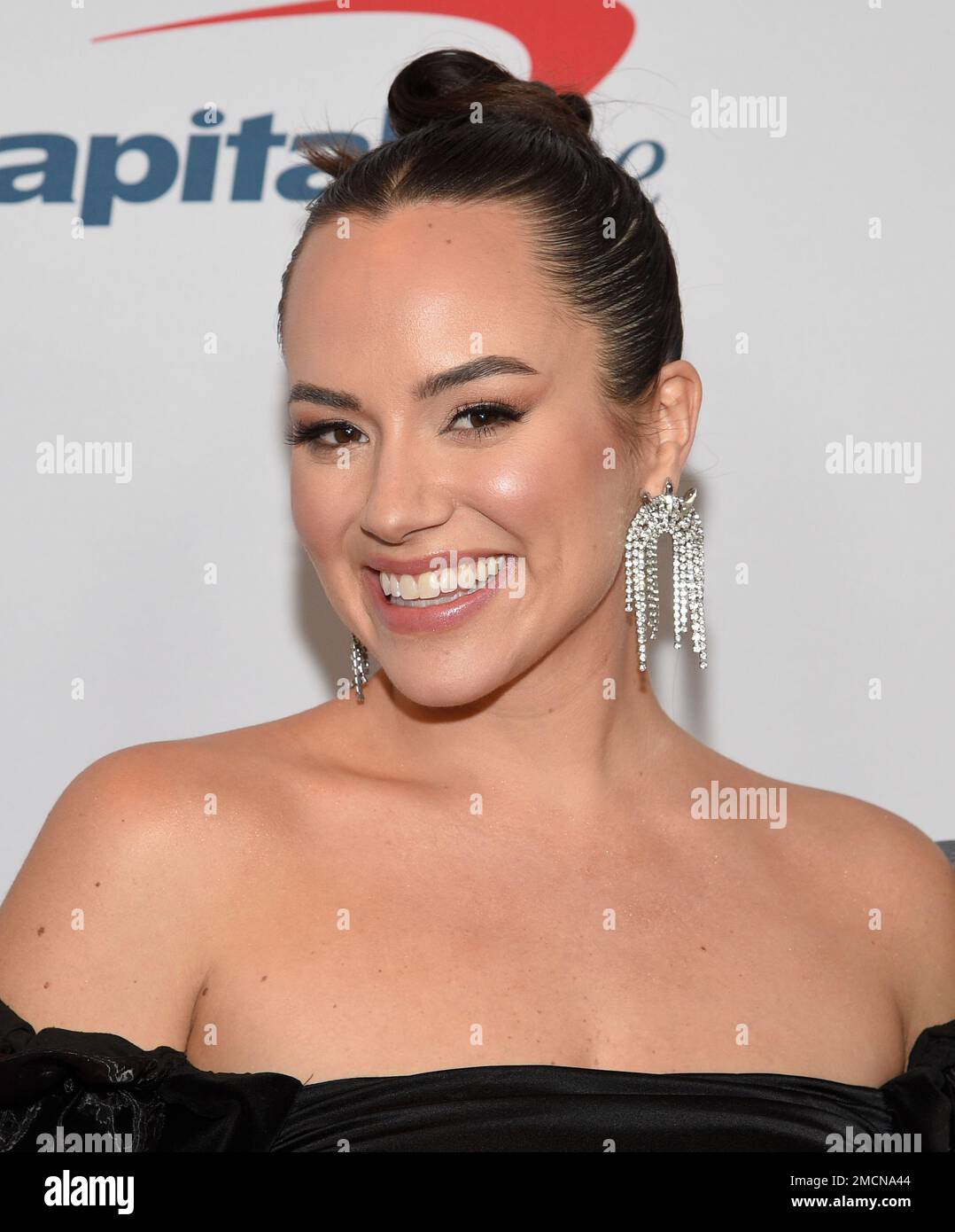 Emily Curl attends Z100's iHeartRadio Jingle Ball at Madison Square ...