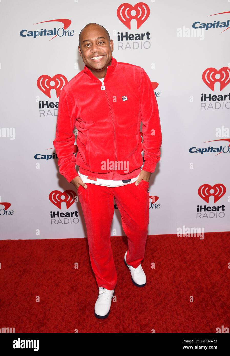 Maxwell attends Z100's iHeartRadio Jingle Ball at Madison Square Garden ...