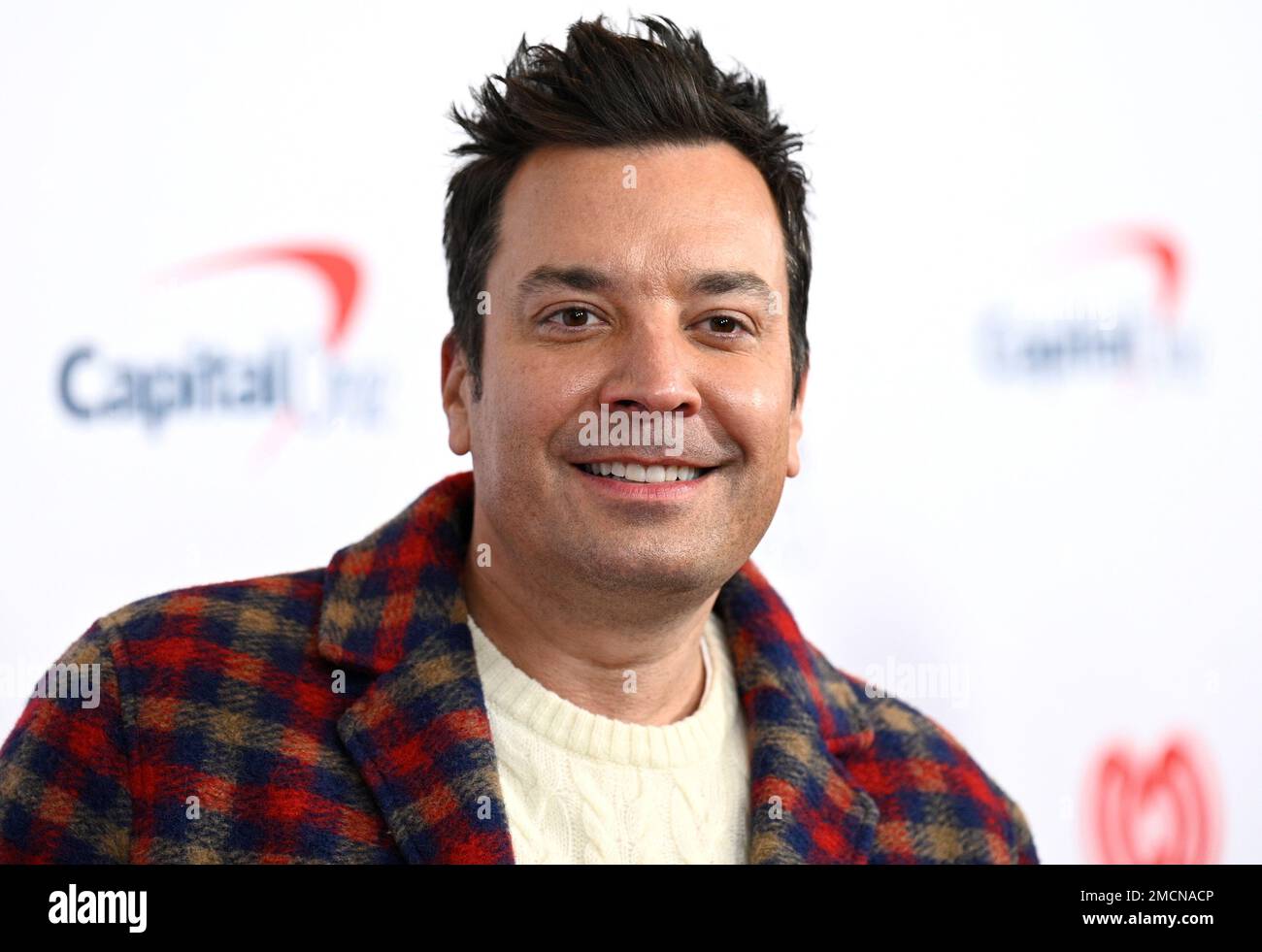Jimmy Fallon attends Z100's iHeartRadio Jingle Ball at Madison Square ...