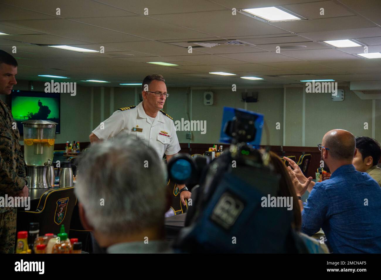 PEARL HARBOR (July 7, 2022) Capt. Benjamin Allbritton, commodore ...