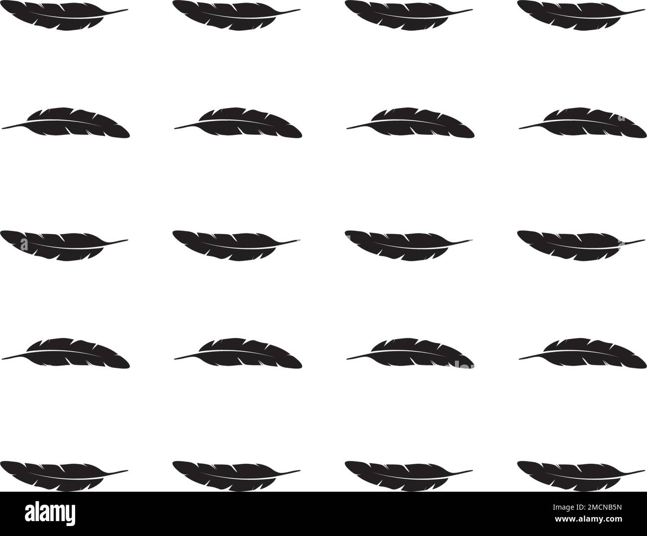 feather background logo illustration design Stock Vector Image & Art ...