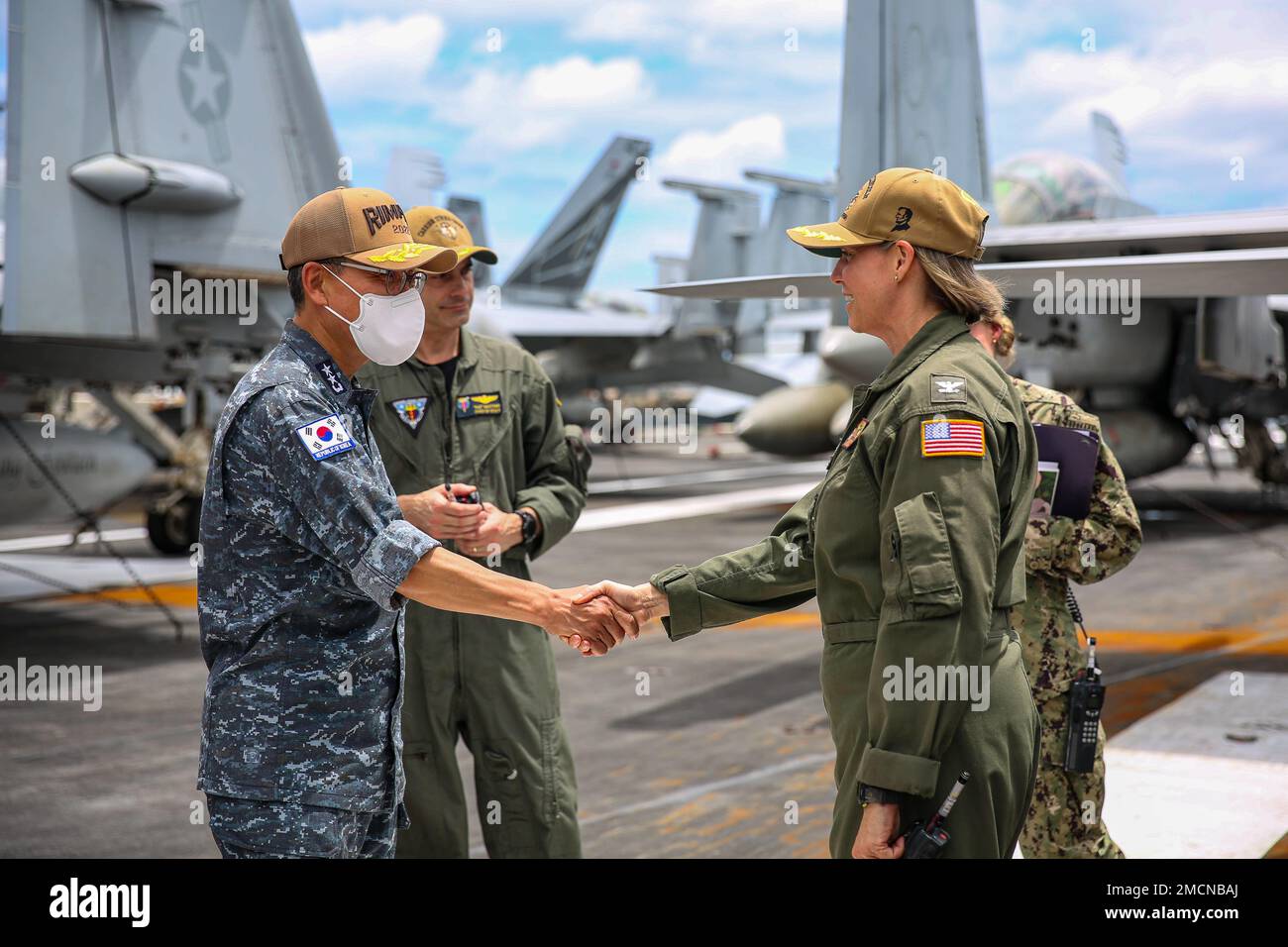 220707-N-VI910-1216 PEARL HARBOR (July 7, 2022) Capt. Amy Bauernschmidt ...