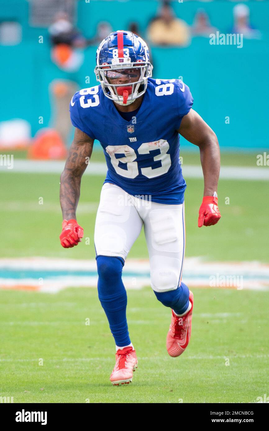 New York Giants wide receiver Pharoh Cooper (83) runs a play during a ...