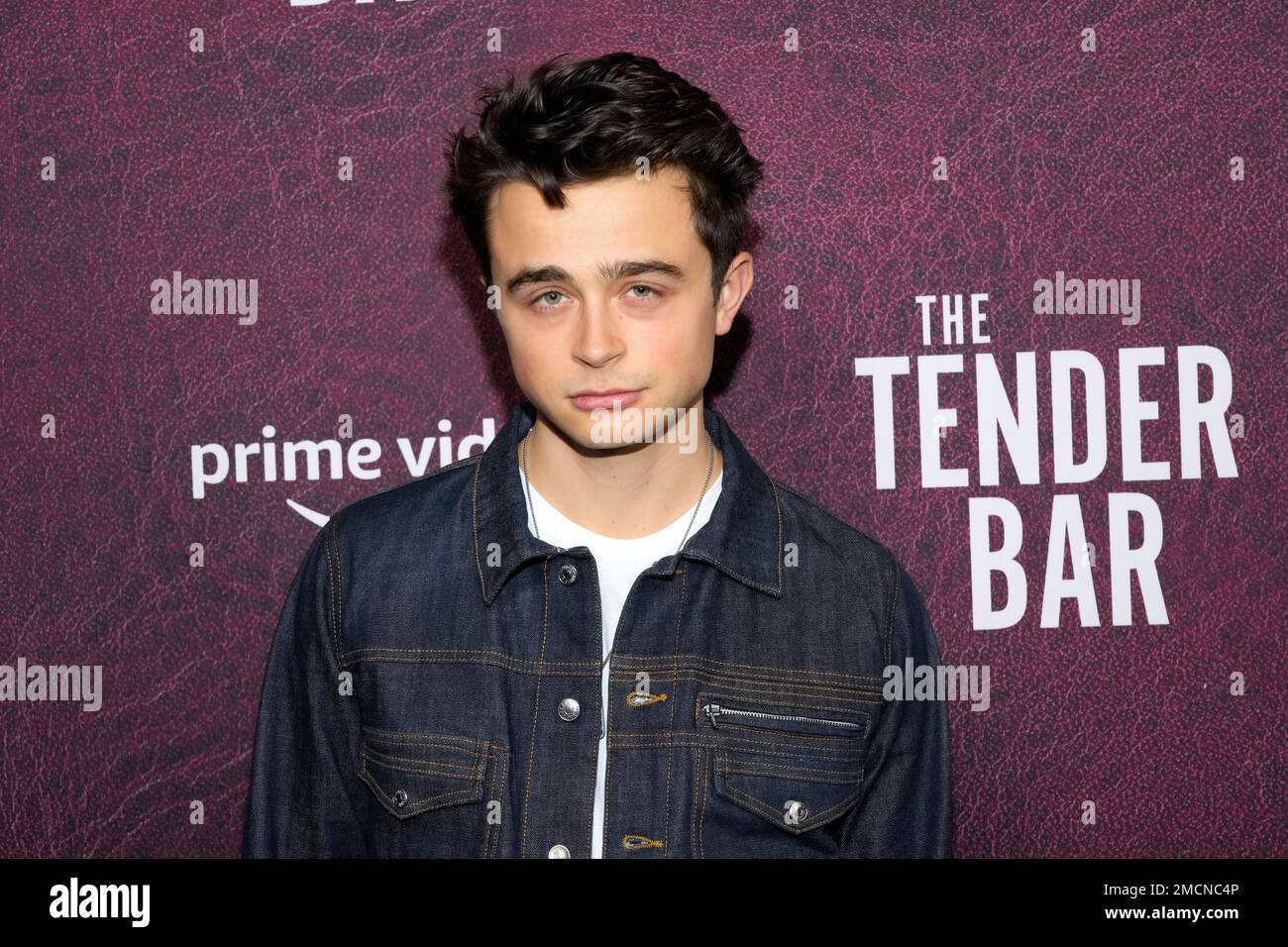 Ben Ahlers attends a screening of "The Tender Bar" hosted by Amazon ...