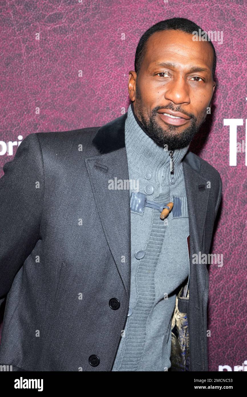 Leon Robinson attends a screening of "The Tender Bar" hosted by Amazon ...