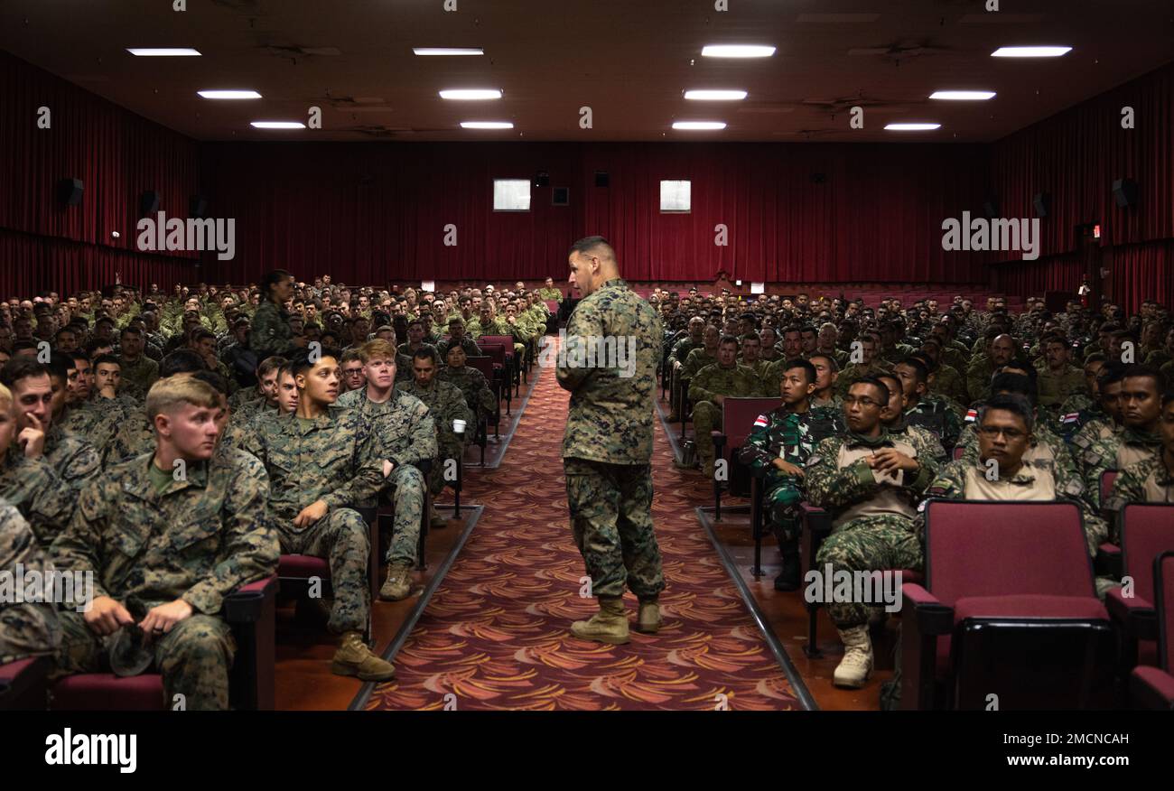 220707-M-TN173-1022 MARINE CORPS BASE HAWAII (July 7, 2022) U.S. Marine Corps Col. David J. Hart ...