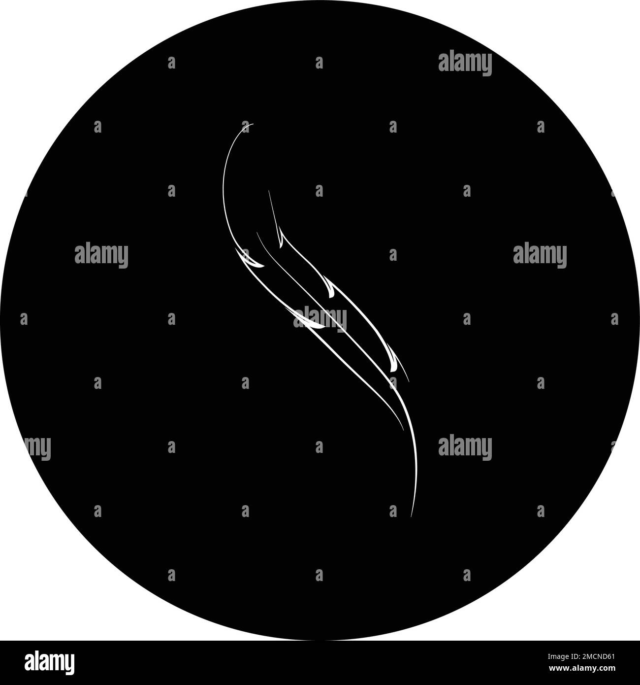 feather logo icon vektor illustration design Stock Vector Image & Art ...