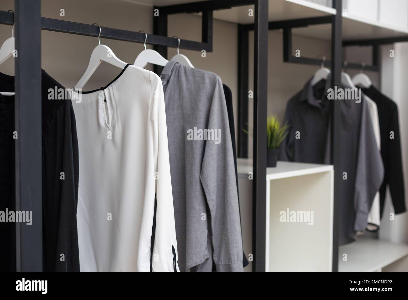 Keeping clothes in wardrobe hi-res stock photography and images - Alamy