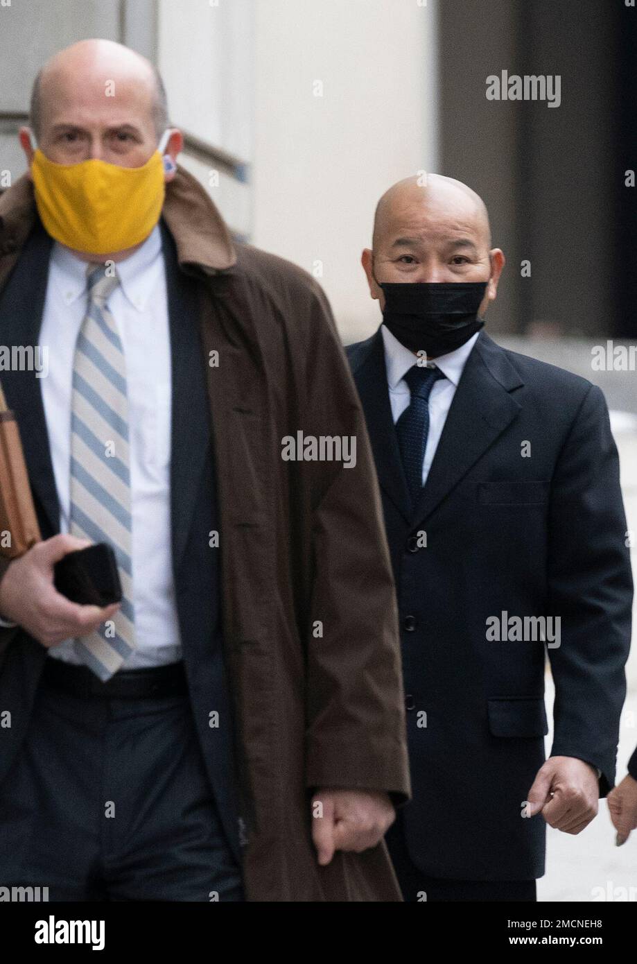 Former Houston Police Officer, Tam Dinh Pham, right, arrives for ...