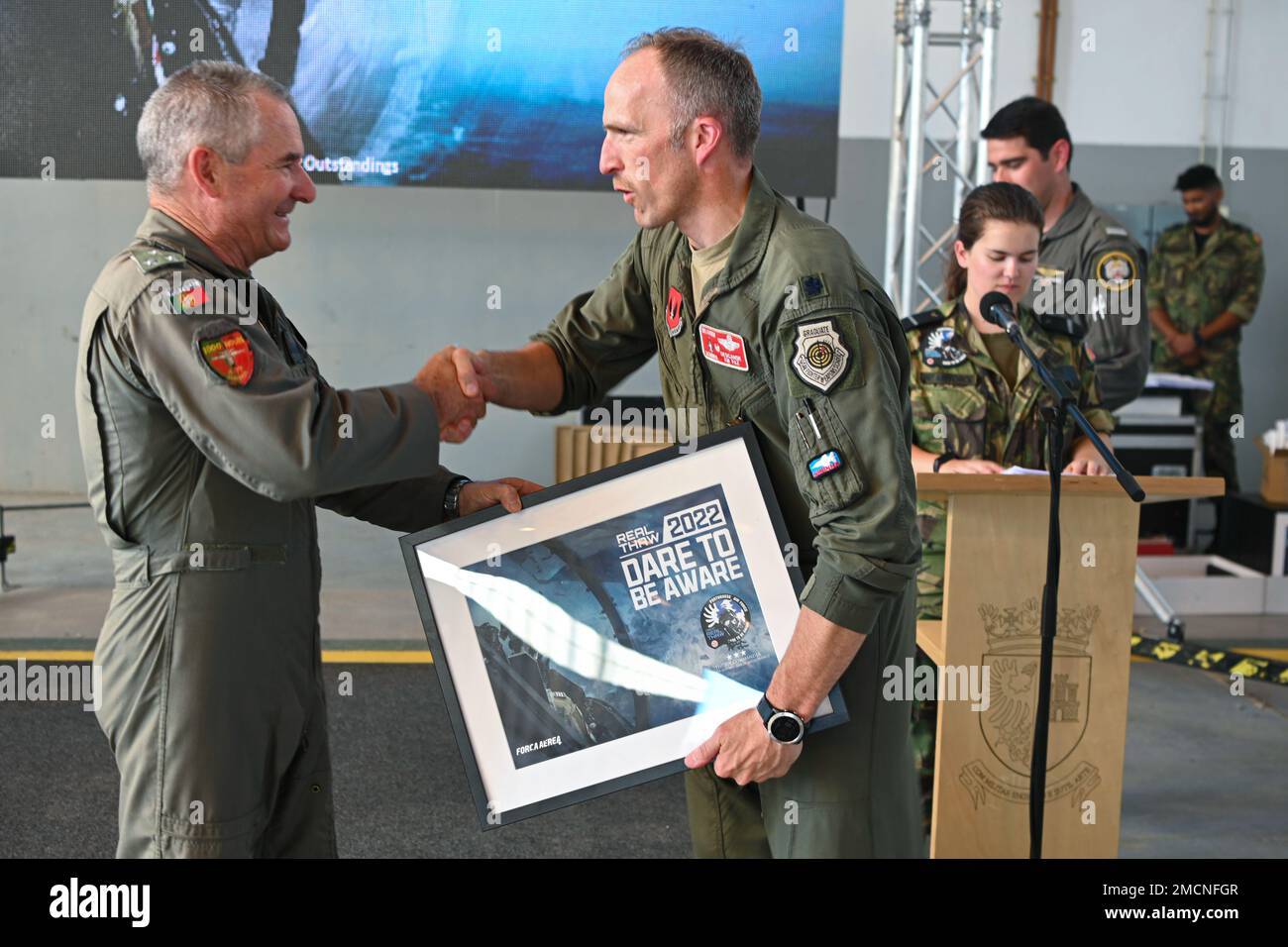 U.S. Air Force Lt. Col. Shaun Loomis, 480th Fighter Squadron commander ...