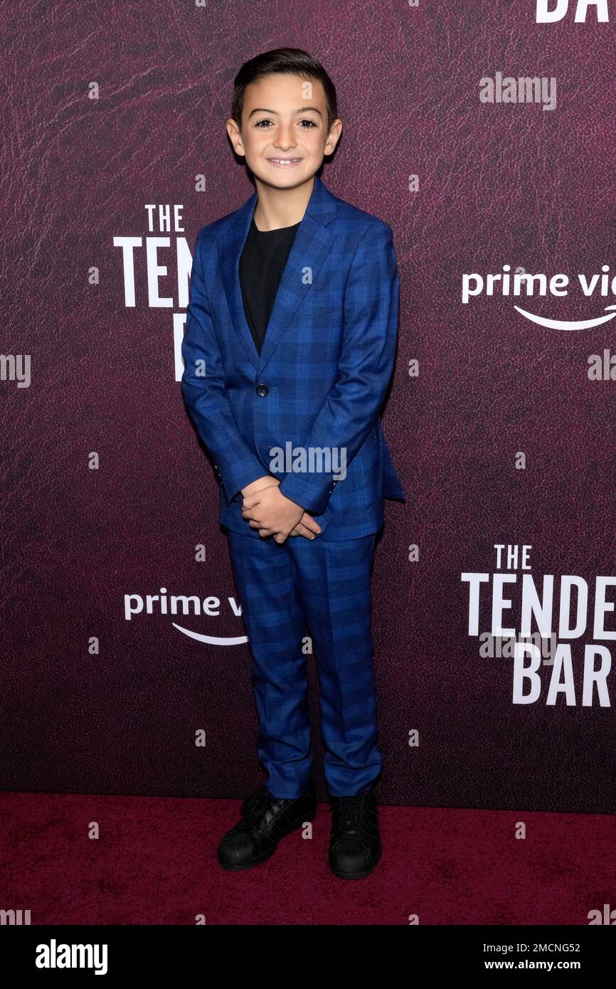 Daniel Ranieri attends a screening "The Tender Bar" hosted by Amazon ...