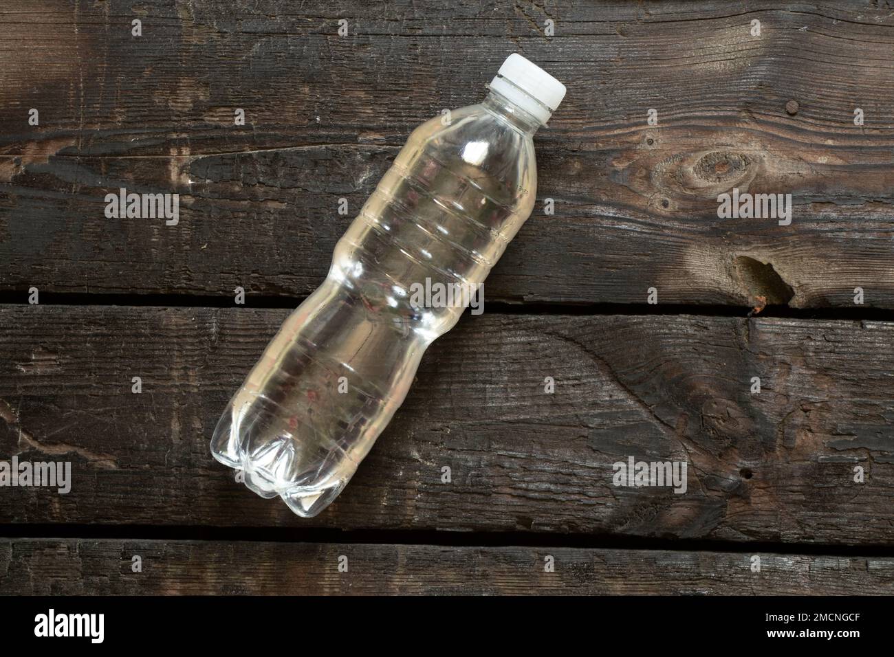 Plastic bottle old on white hi-res stock photography and images - Alamy