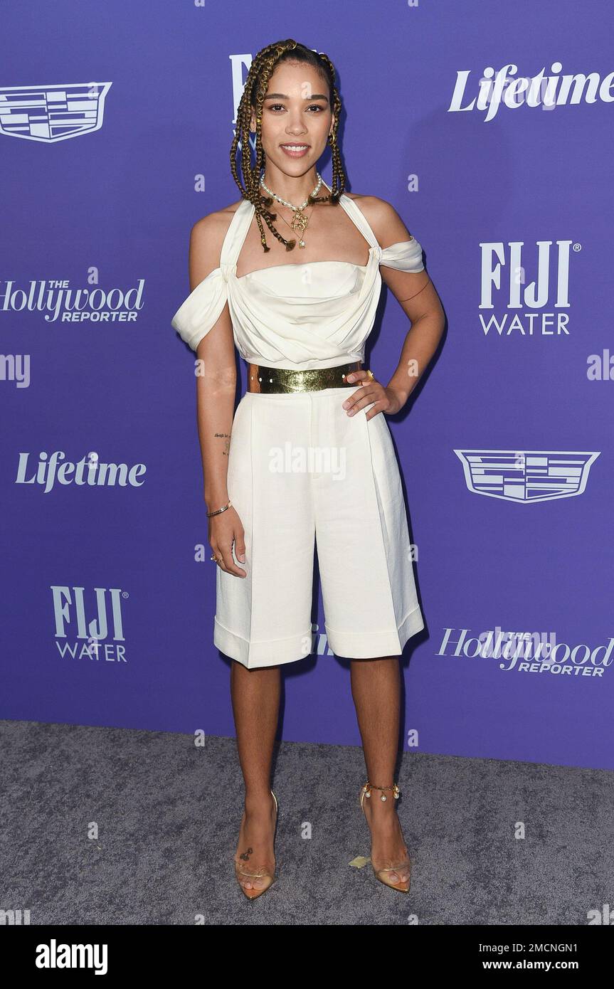Alexandra Shipp arrives at The Hollywood Reporter's Power 100 Women in ...