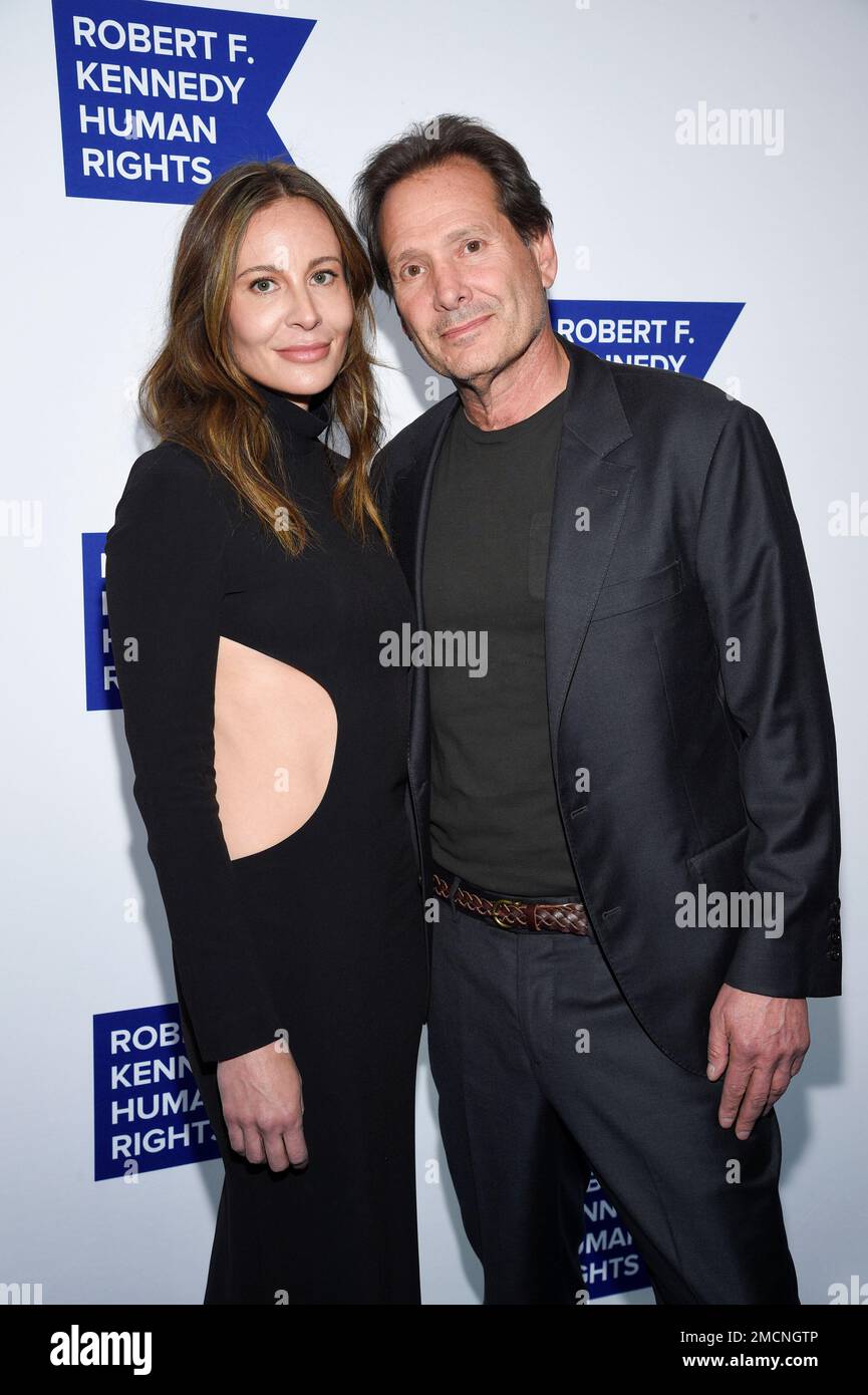 Summerly Horning, left, and Dan Schulman attend the Ripple of Hope ...