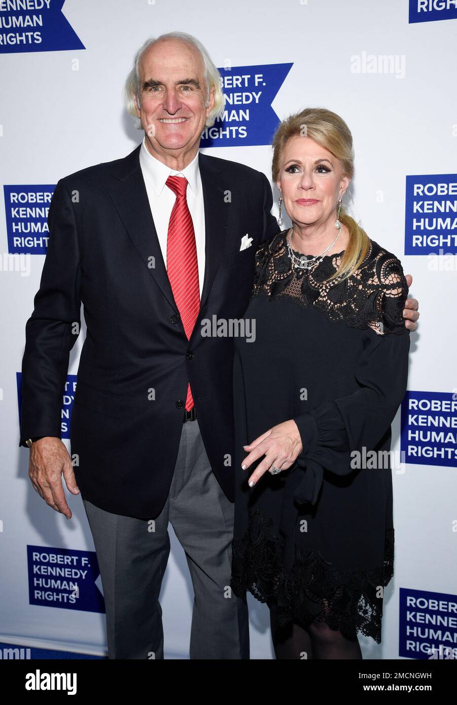 James Pinto, left, and Nancy McClure Pinto attend the Ripple of Hope ...