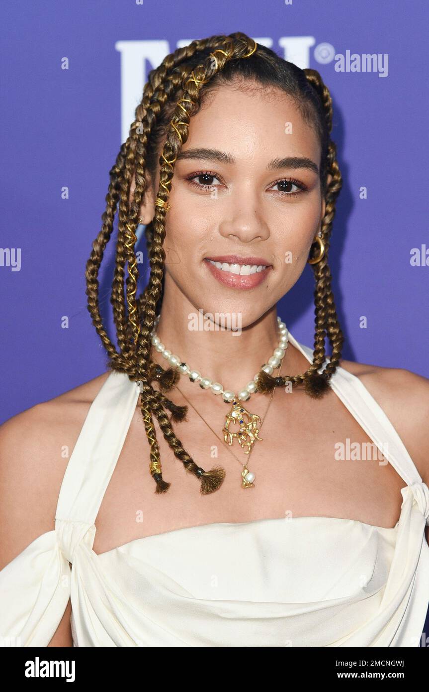 Alexandra Shipp arrives at The Hollywood Reporter's Power 100 Women in ...