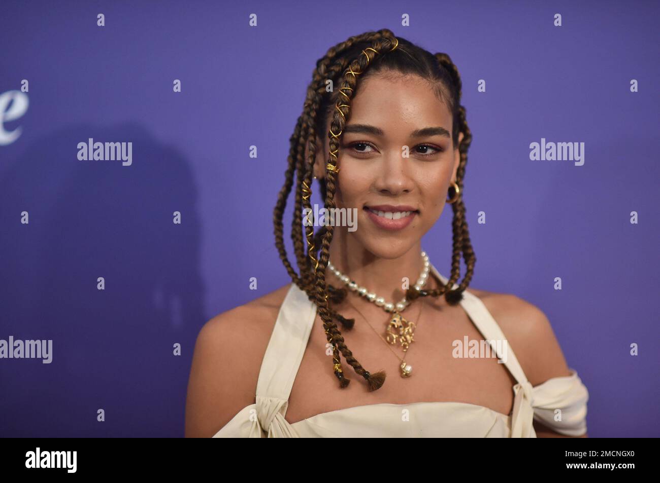 Alexandra Shipp arrives at The Hollywood Reporter's Power 100 Women in ...