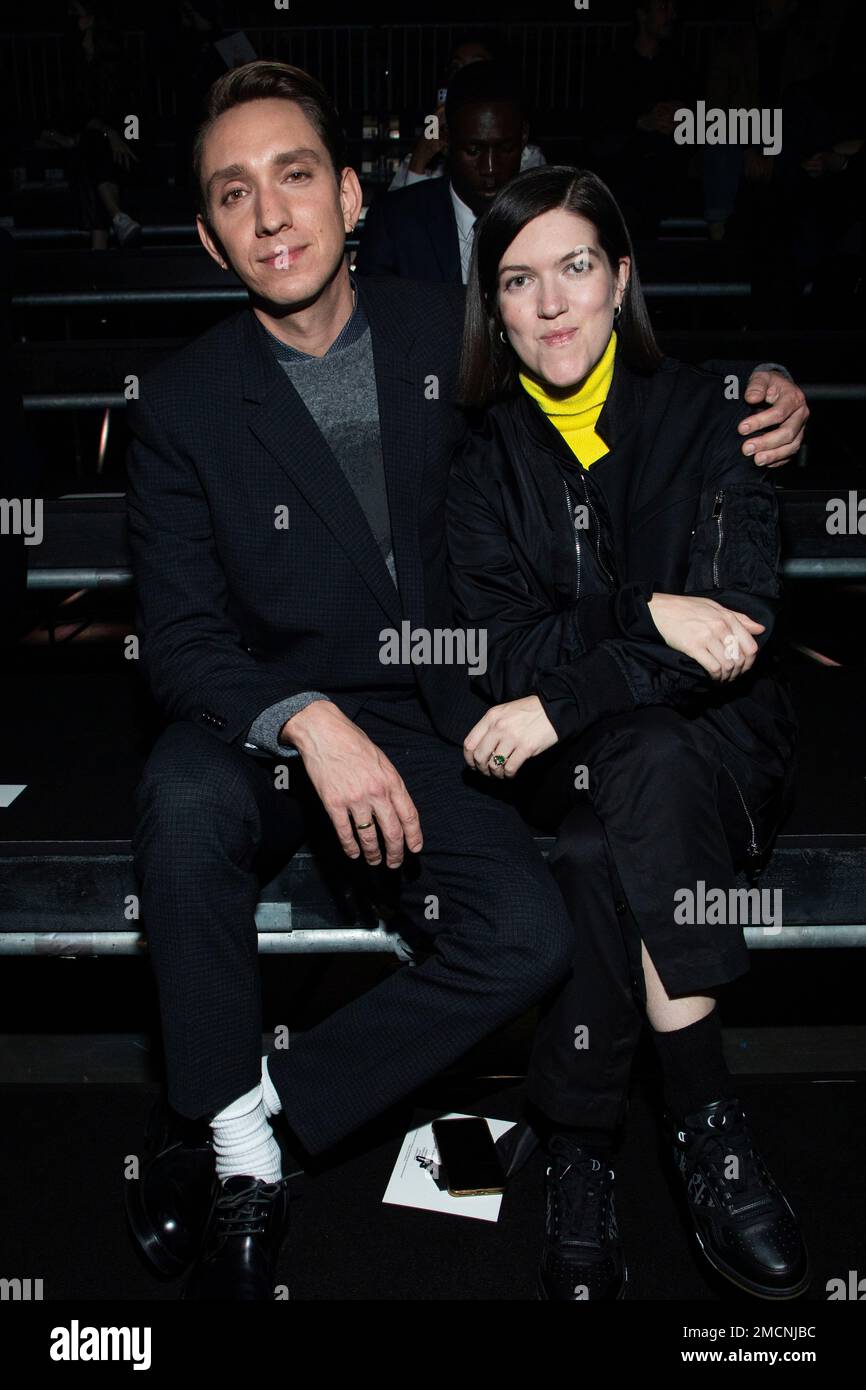 Oliver Sim, left, and Romy Madley Croft of the XX pose for ...