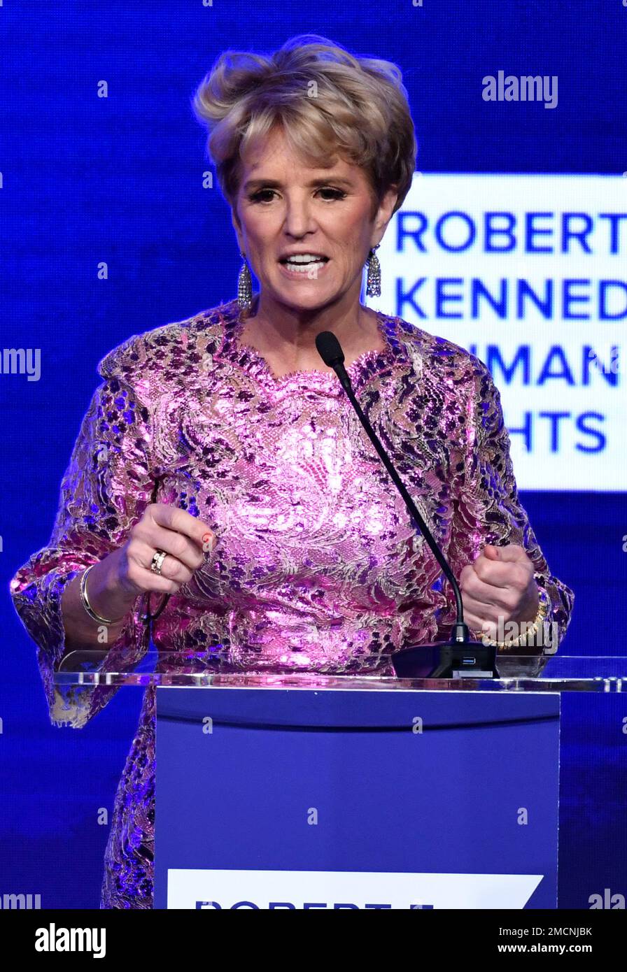 Kerry Kennedy speaks at the Ripple of Hope Award Gala at New York ...