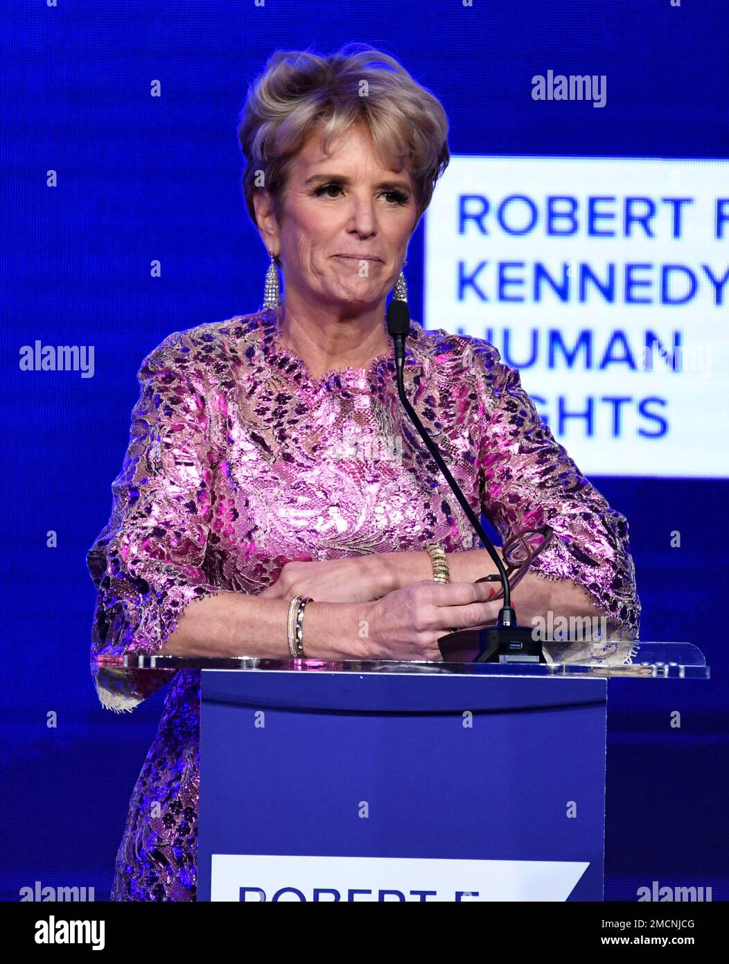 Kerry Kennedy speaks at the Ripple of Hope Award Gala at New York ...