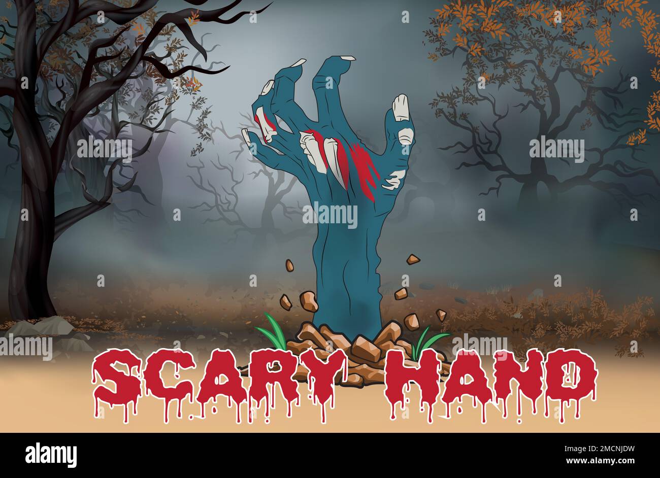 Hand soil dead Stock Vector Images - Alamy