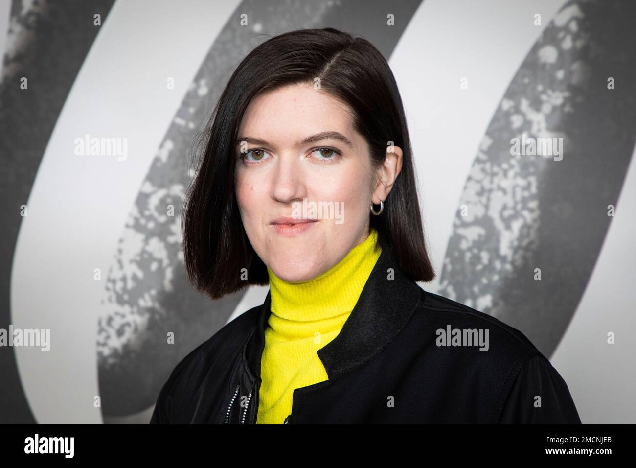 Romy Madley Croft of the XX poses for photographers upon arrival at the ...