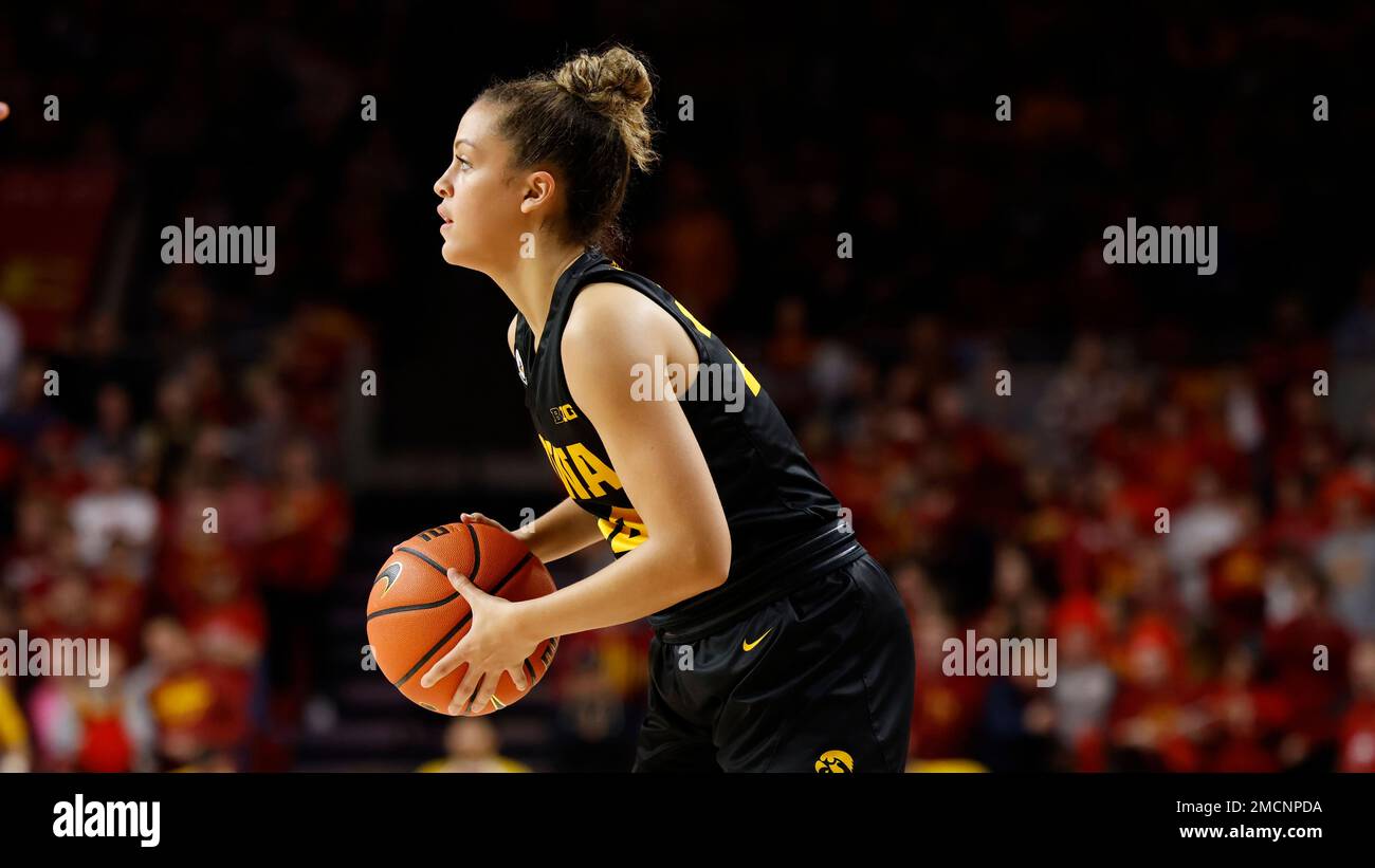 Iowa's Gabbie Marshall during an NCAA basketball game on Wednesday, Dec ...
