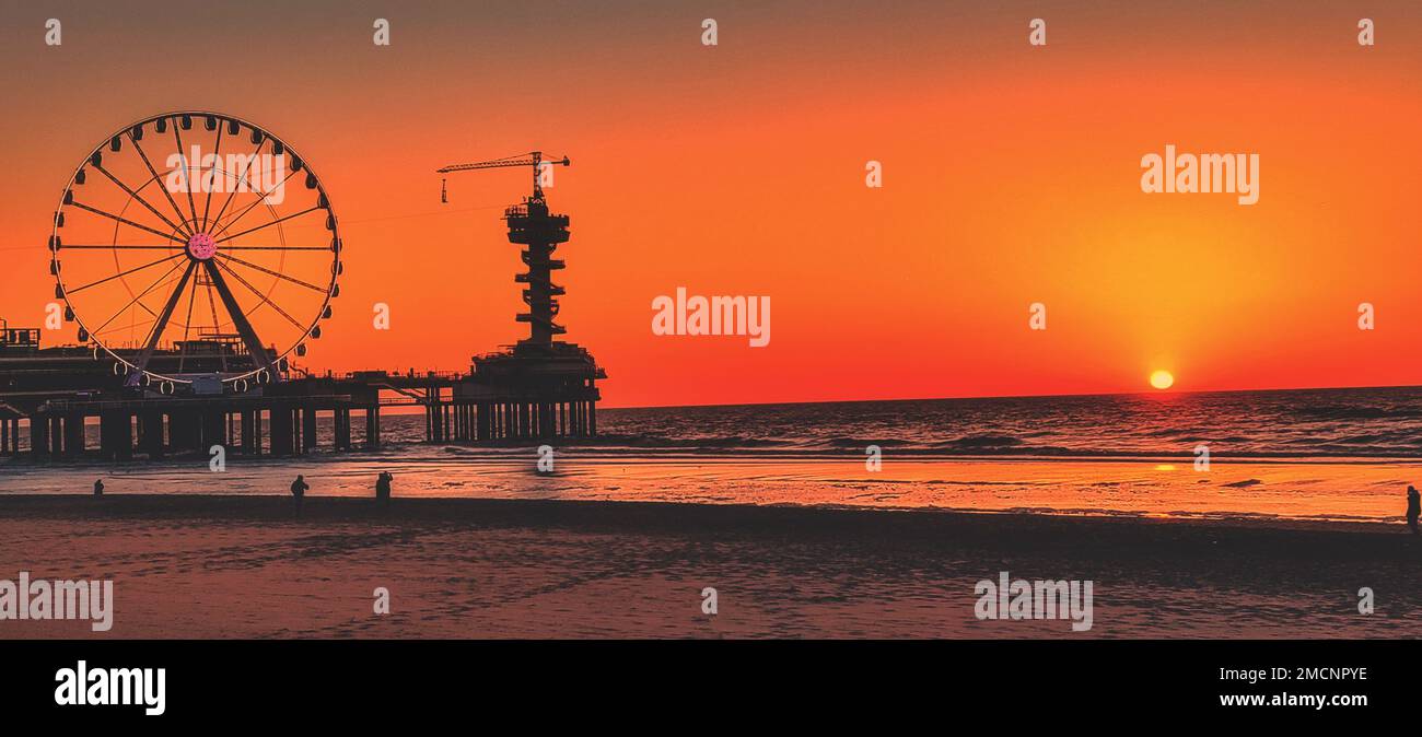 Scheveningen beach netherlands hi-res stock photography and images - Alamy
