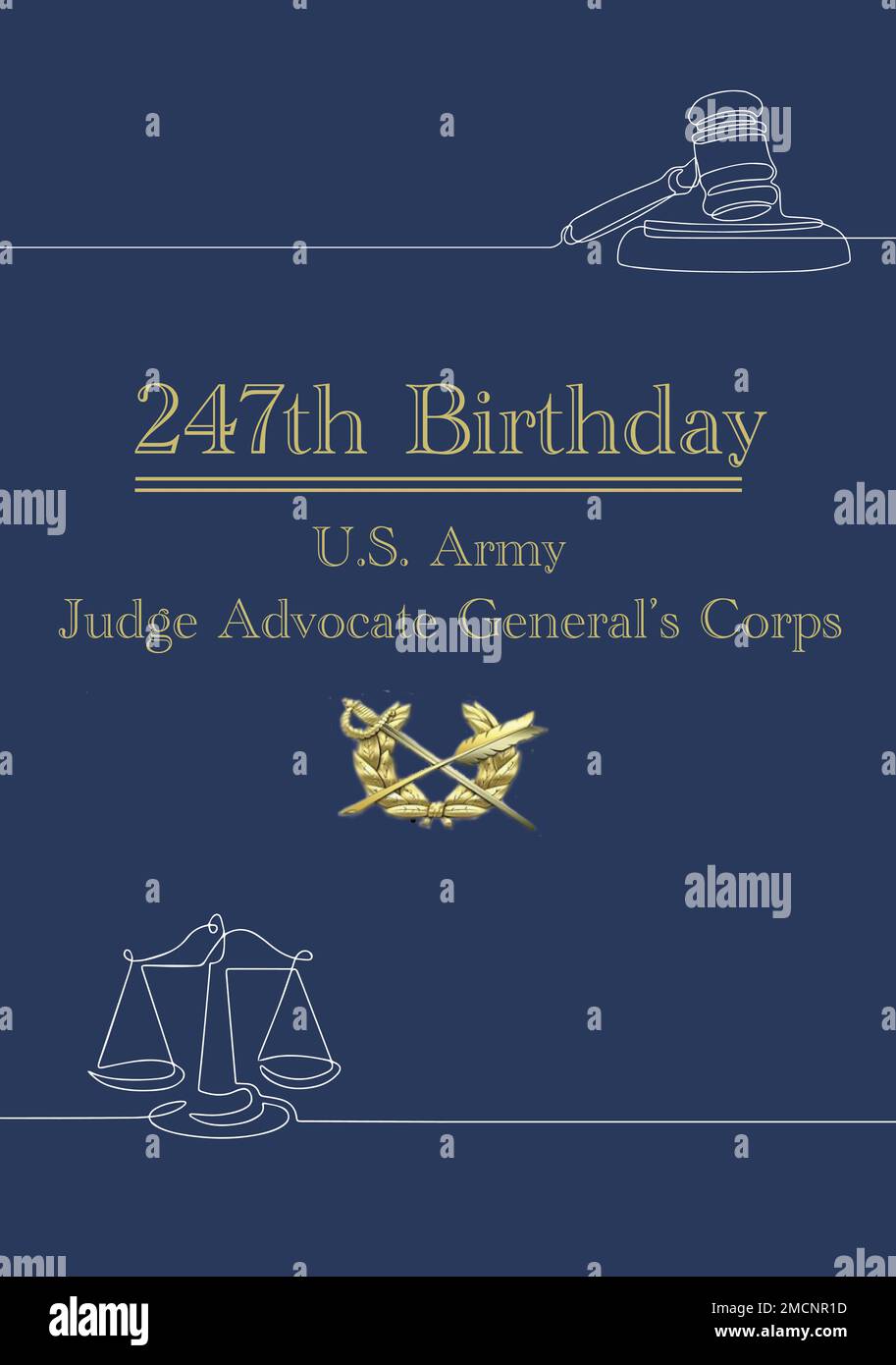 U s army judge advocate generals corps hi-res stock photography and ...