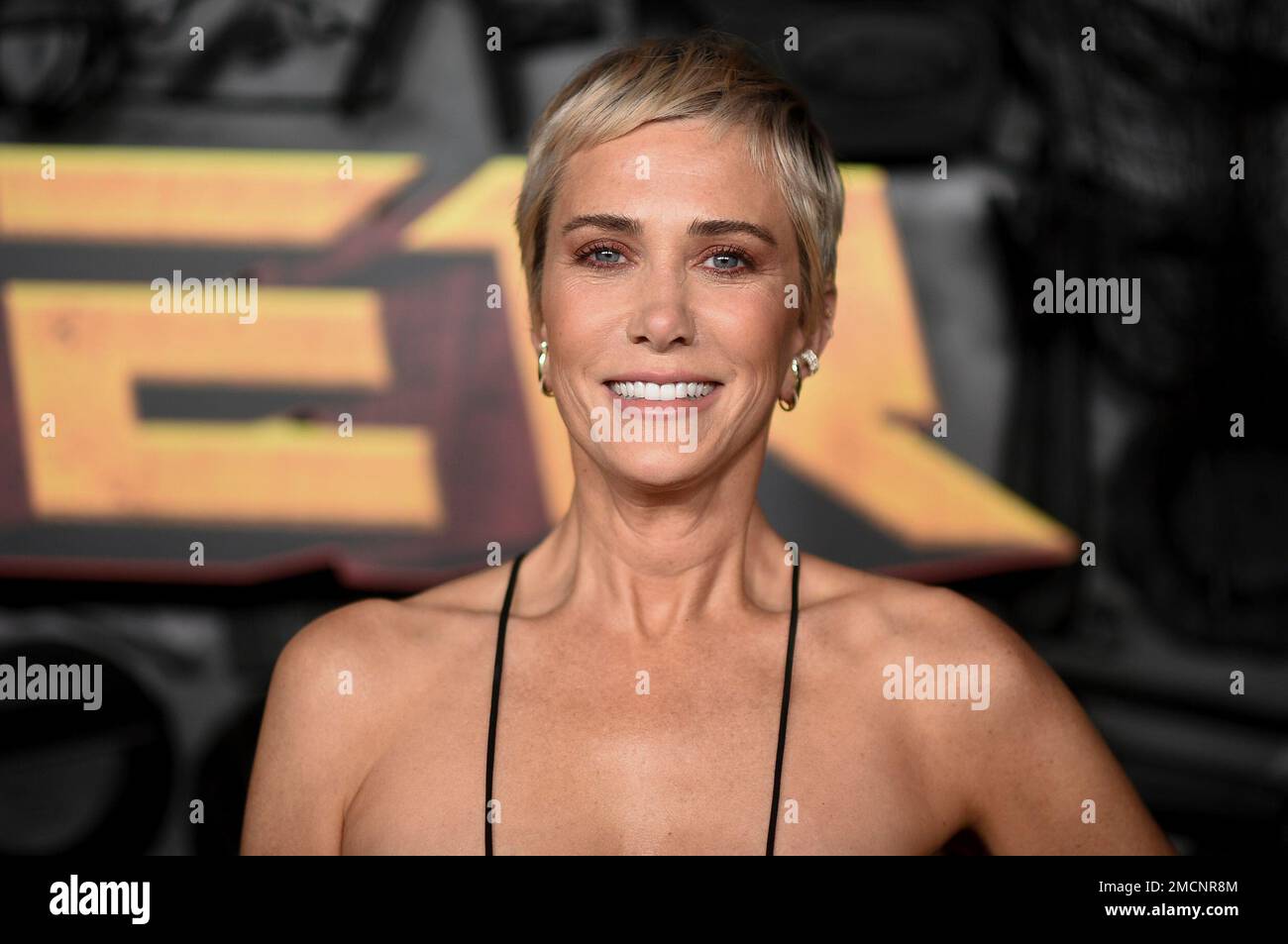 Kristen Wiig arrives at screening of "MacGruber" on Wednesday, Dec. 8 ...