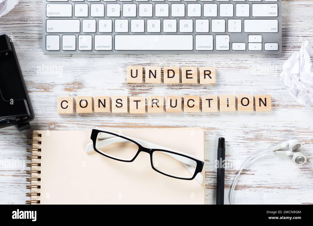 Pen office under construction hi-res stock photography and images - Alamy