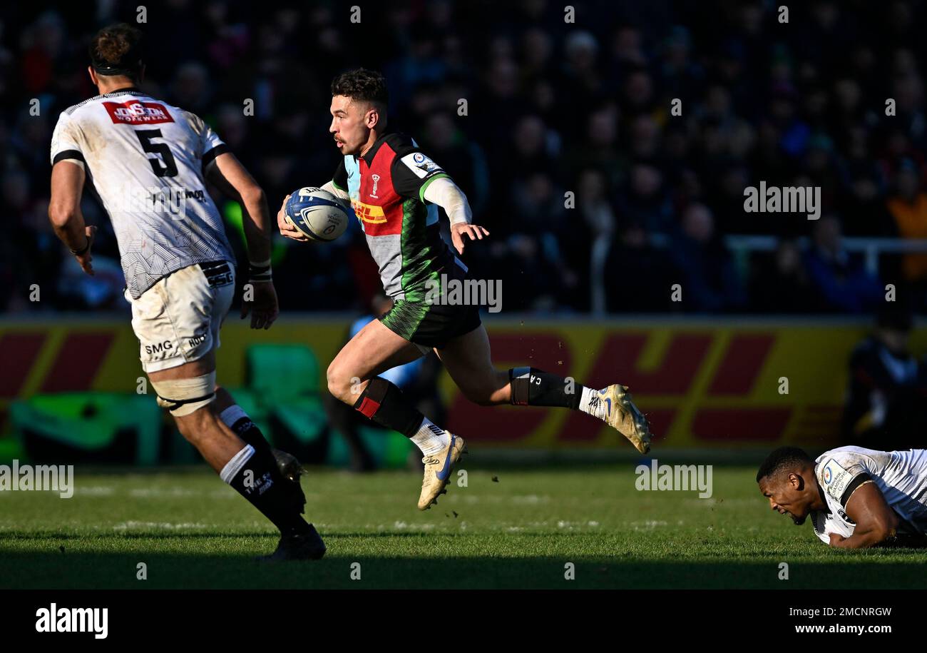 Twickenham, United Kingdom. 21st Jan, 2023. European Champions Cup ...