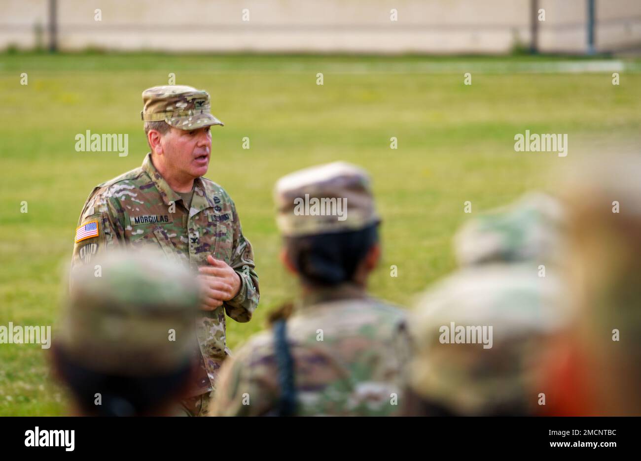 U.S. Army Col. Seth Morgulas, the commanding officer of the New York ...